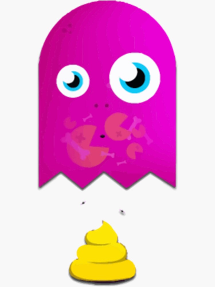 "Cute ghost poop" Sticker for Sale by AlidaThea | Redbubble