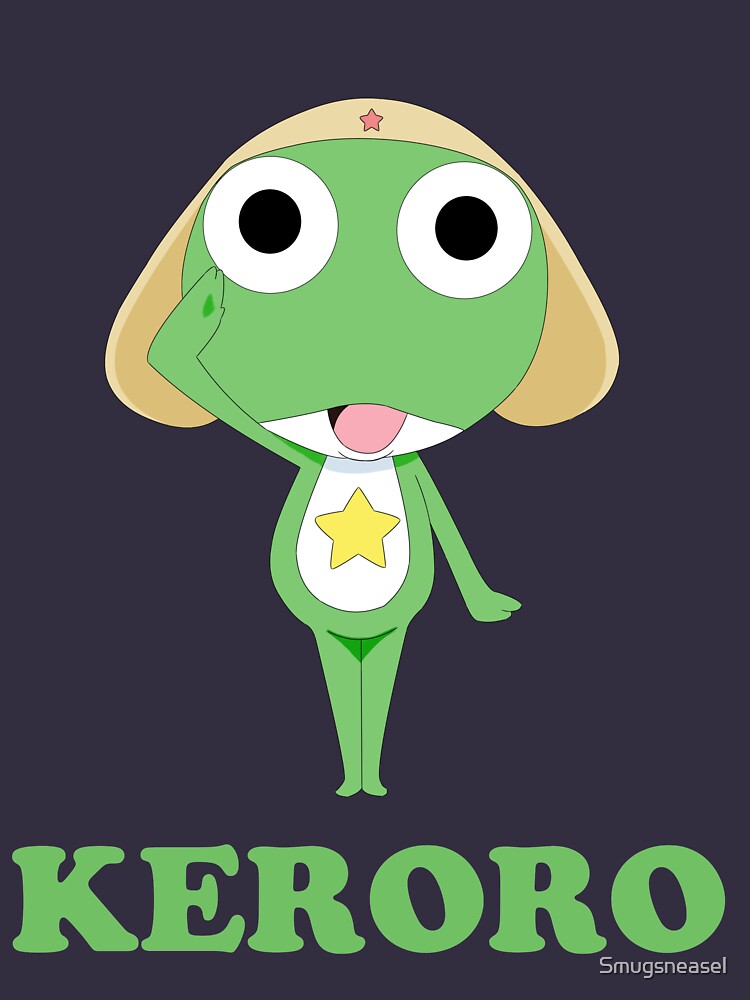 "Keroro Gunsou reporting" T-shirt for Sale by Smugsneasel | Redbubble ...