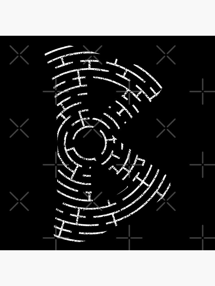 "Mistic rune labyrinth Berkana" Poster for Sale by opooqodesign | Redbubble