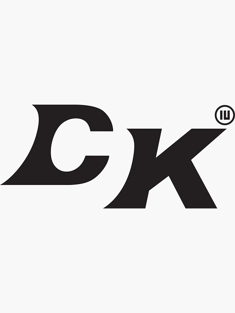 "CK - Initials You" Sticker for Sale by NorasetKunjara | Redbubble