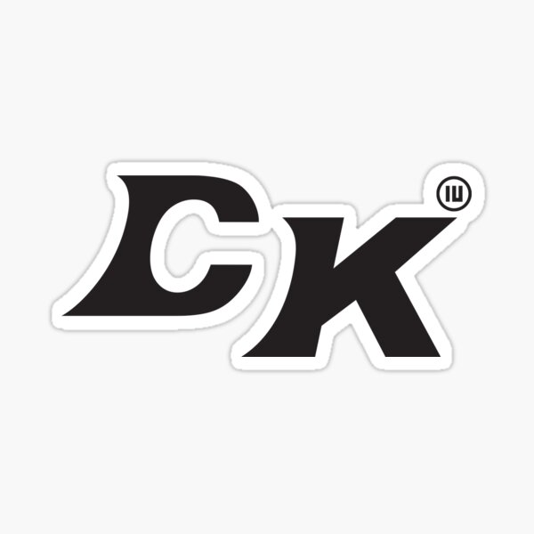"CK - Initials You" Sticker for Sale by NorasetKunjara | Redbubble
