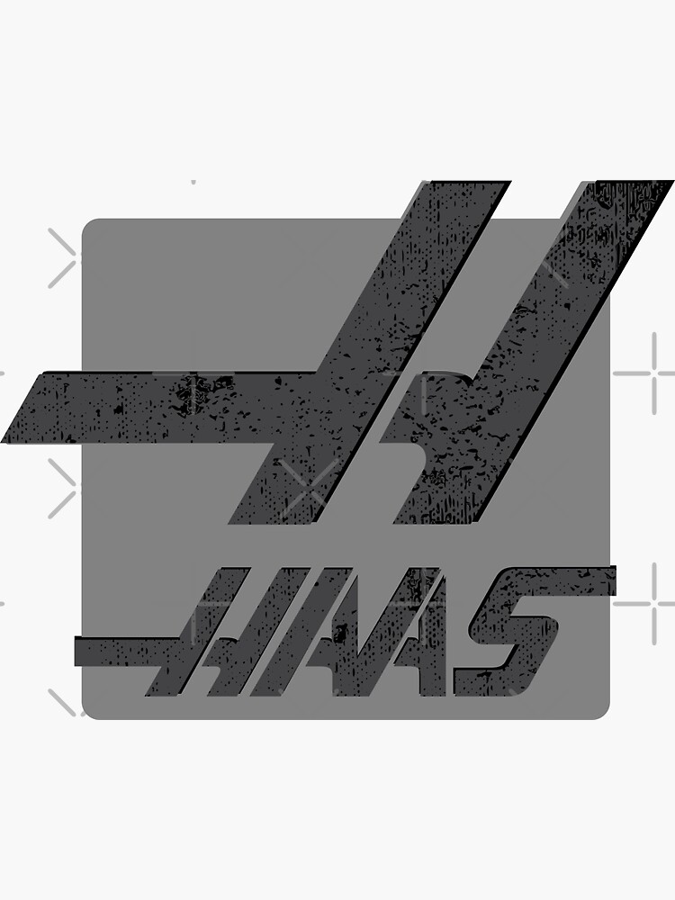 "Haas F1 Team_Vintage_F1 2023" Sticker for Sale by Malaka7 | Redbubble