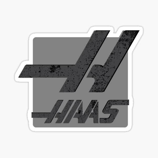 "Haas F1 Team_Vintage_F1 2023" Sticker for Sale by Malaka7 | Redbubble