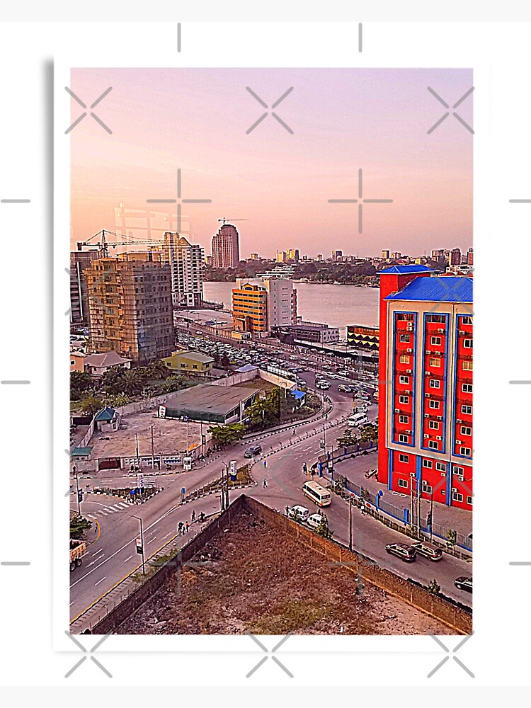 "Lagos" Sticker for Sale by Master-Crafter | Redbubble