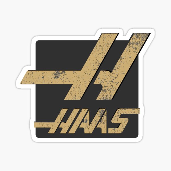 "Haas F1 Team_Vintage_F1 2023" Sticker for Sale by Malaka7 | Redbubble