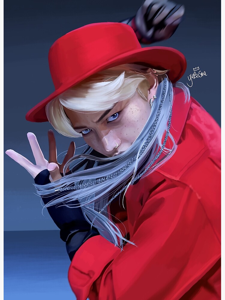 "Thunderous Felix - Stray Kids "소리꾼" Poster for Sale by yureisme ...