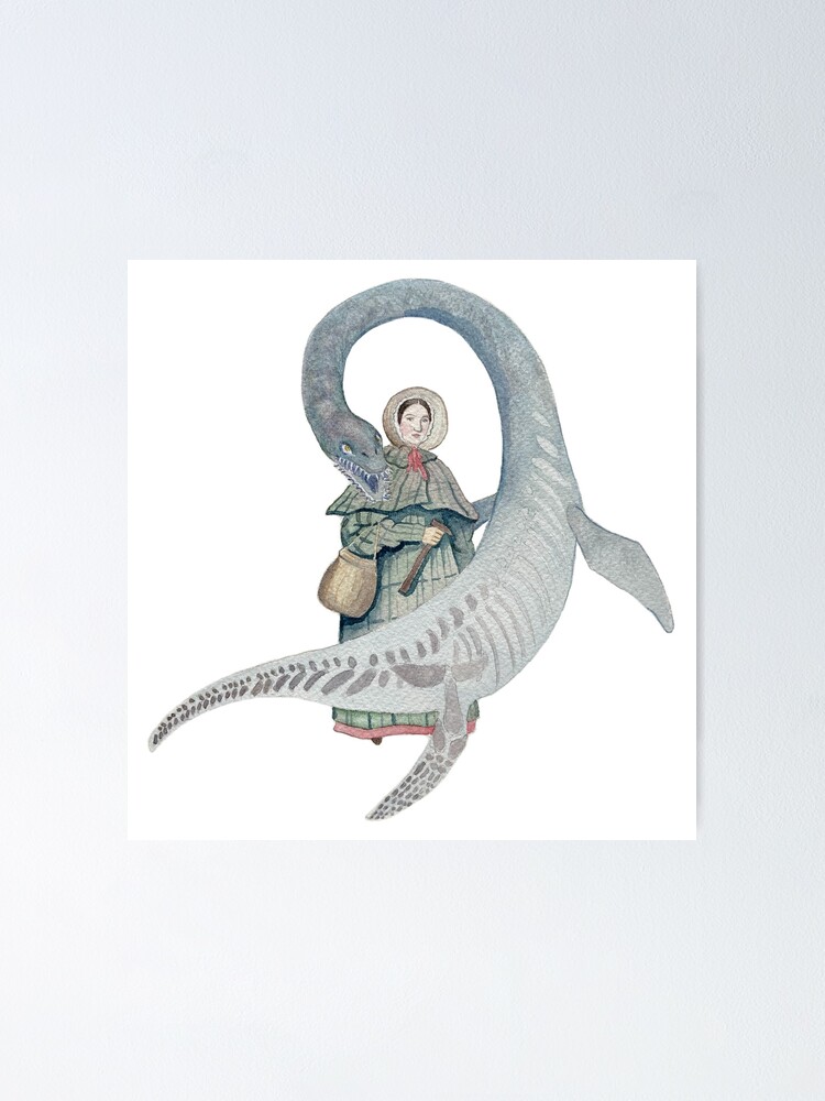 "Mary Anning" Poster for Sale by Vangoghlove | Redbubble
