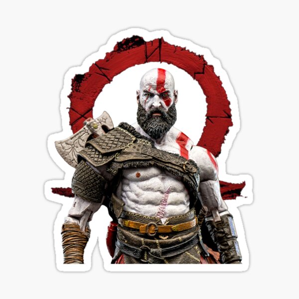 "God Of War 4" Sticker for Sale by ranabravoo | Redbubble