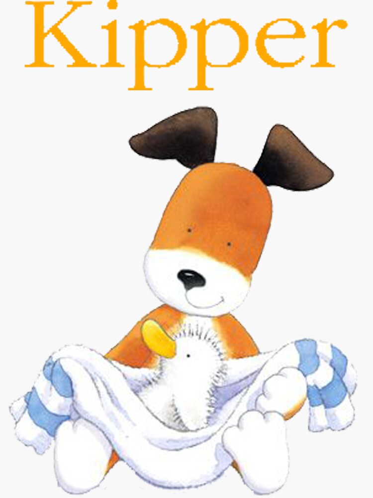 "CUTE KIPPER THE DOG" Sticker for Sale by Daenerys-3 | Redbubble