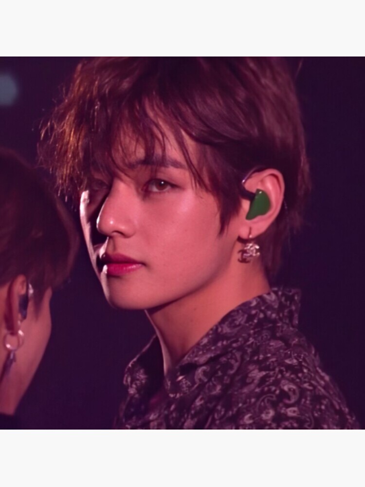 "V taehyung dimple photography internship" Sticker for Sale by ...