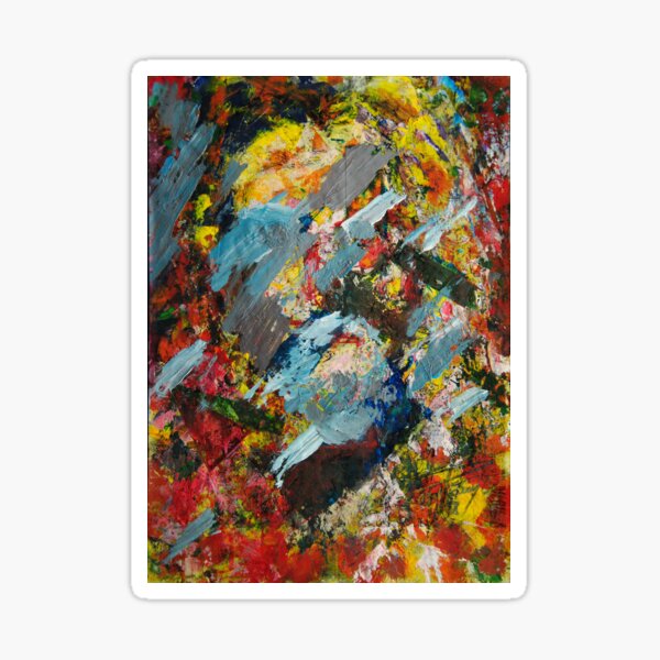 "Self Portrait" Sticker for Sale by Paun | Redbubble