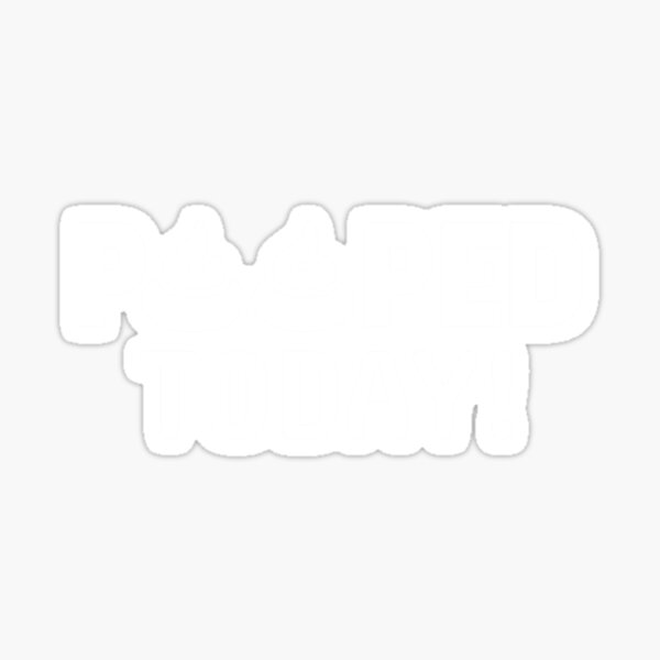 "Funny I Pooped Today " Sticker for Sale by BerniCane | Redbubble