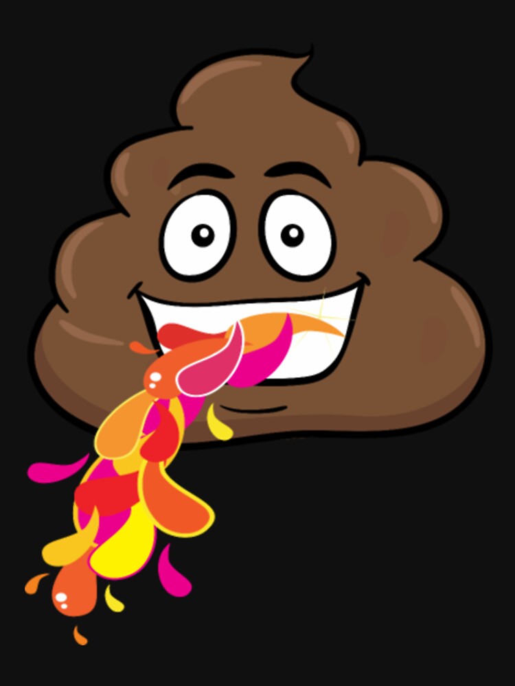 "Funny Poop - Toilet Potty Bathroom Number Two" T-shirt for Sale by ...