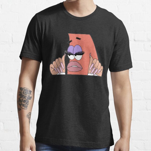 "Patrick Star Nails Meme" T-shirt for Sale by pascaraul | Redbubble ...