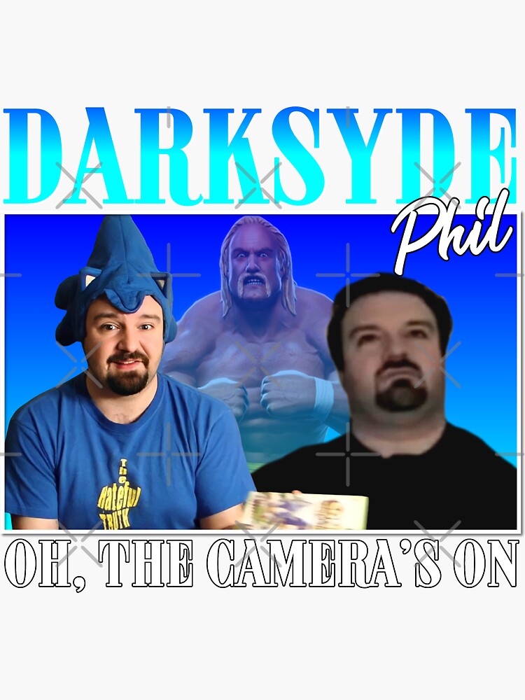 "DarkSydePhil, DSP, Phil Burnell" Sticker for Sale by lolcow | Redbubble