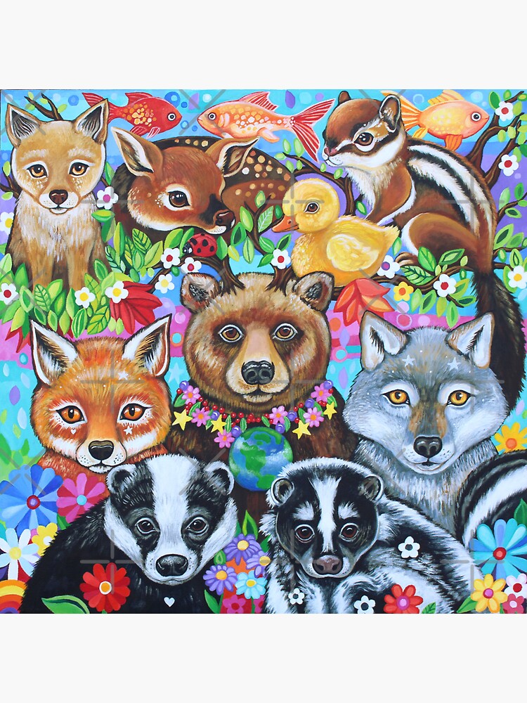 "Unity" Sticker by LyndaBell | Redbubble