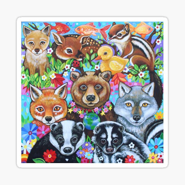 "Unity" Sticker by LyndaBell | Redbubble