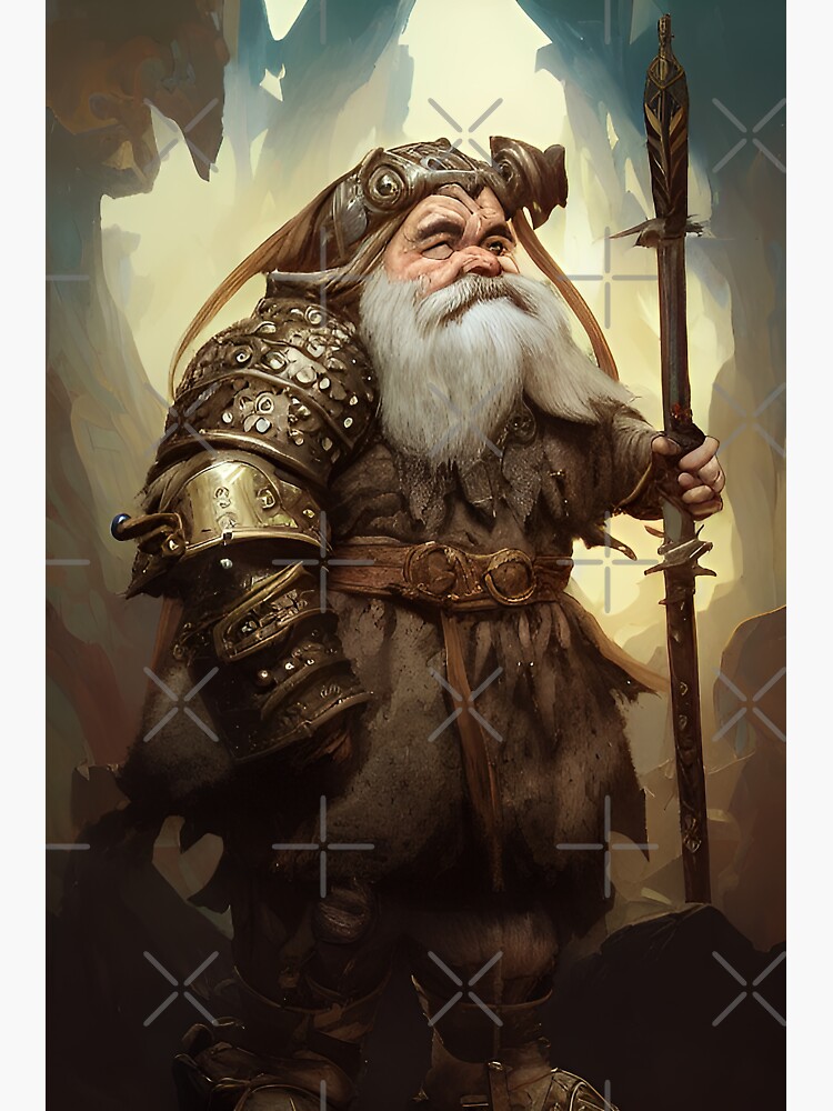 "Happy Dwarf" Sticker for Sale by el3v3n11art | Redbubble