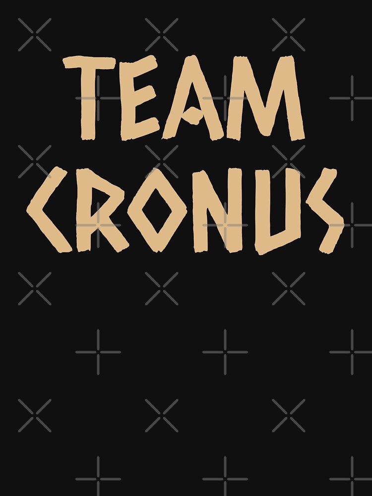 "Team Cronus Ancient Greece Greek Mythology Titan God" T-shirt for Sale ...