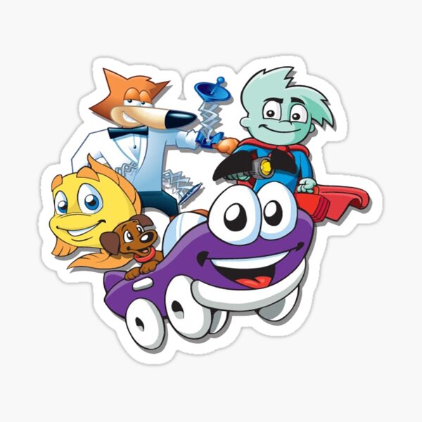 "Freddi Fish" Sticker for Sale by Daenerys-3 | Redbubble