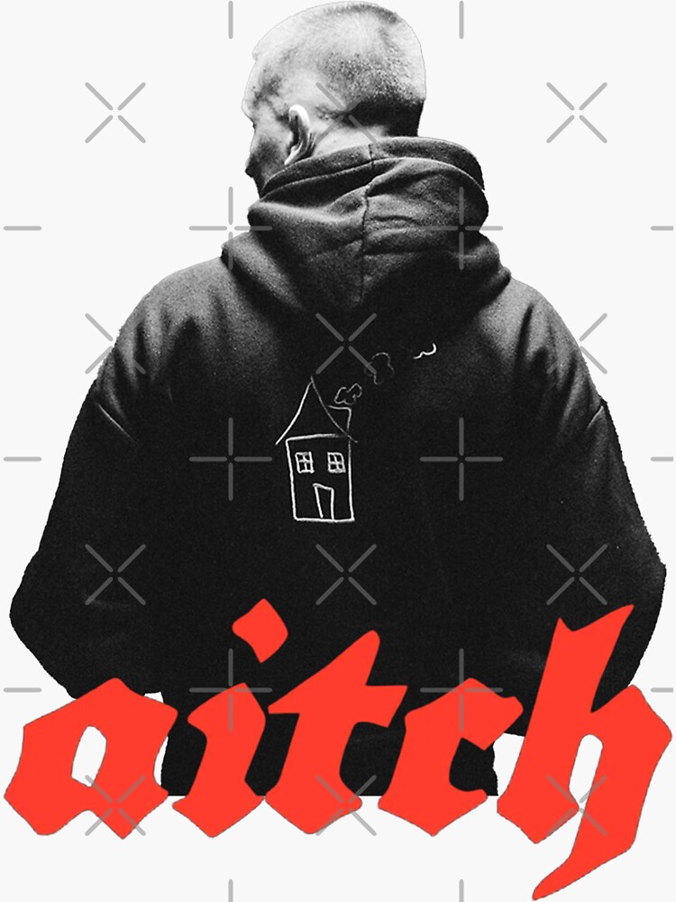 "Aitch" Sticker for Sale by LondownDesign | Redbubble