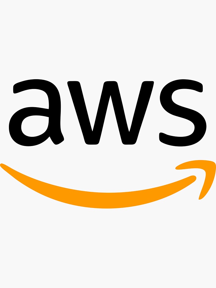 "AWS" Sticker for Sale by viastore | Redbubble