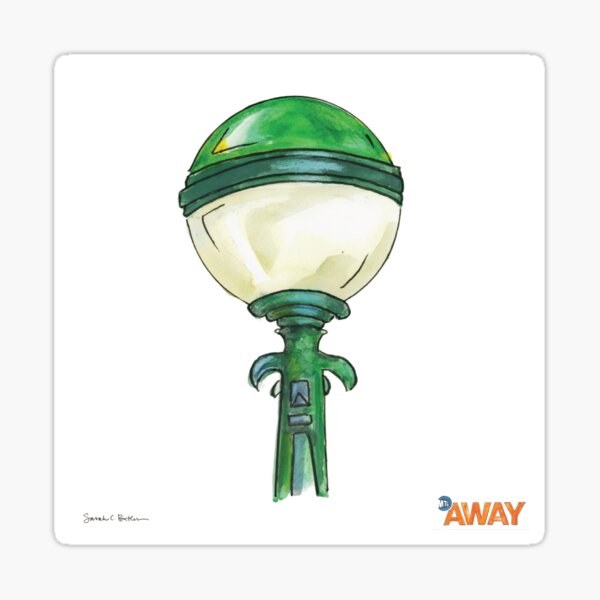"Globe" Sticker for Sale by MTA-NY | Redbubble