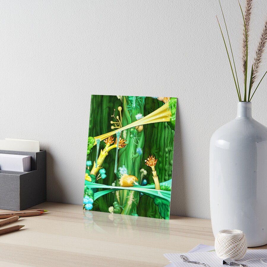 "Ellinia Slime Tree Dungeon (MapleStory)" Art Board Print for Sale by ...