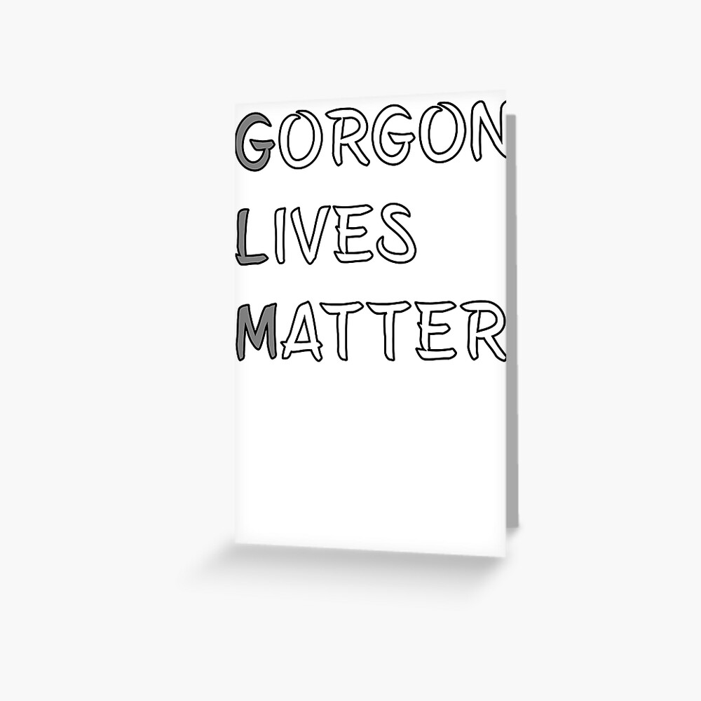 "Gorgon Lives Matter Meme DND 5e Pathfinder RPG Role Playing Tabletop ...