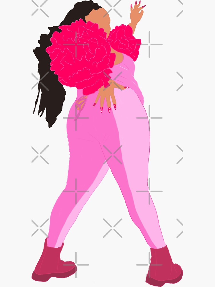 "PINK DIVA" Sticker for Sale by Macadamiasoo | Redbubble