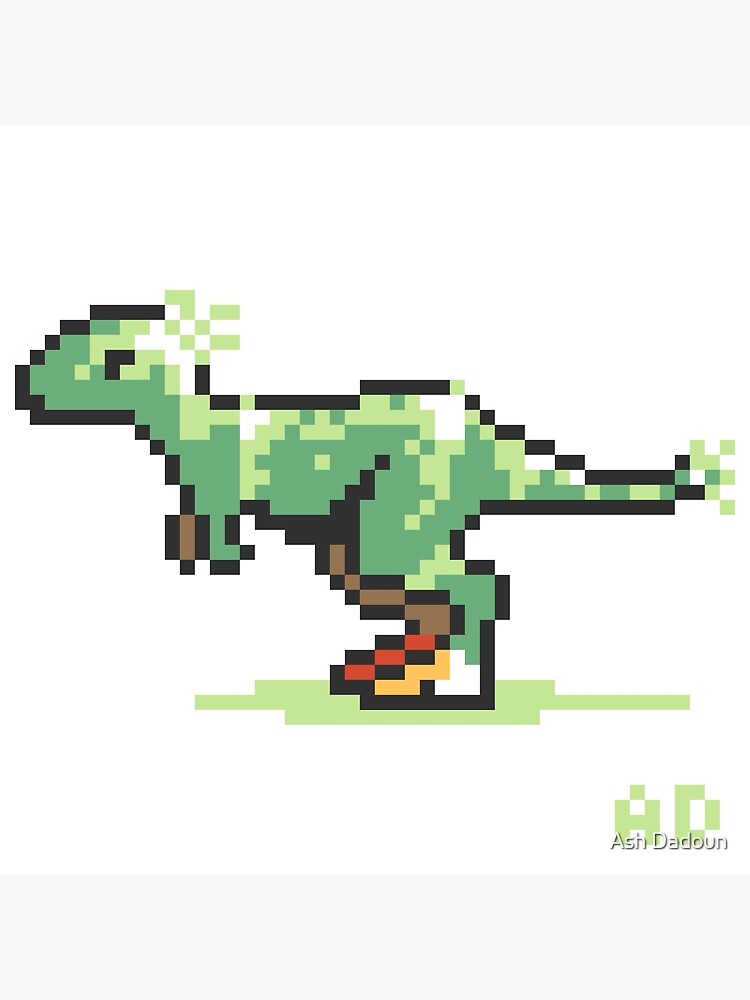 "8-bit T-Rex" Poster for Sale by e-pona | Redbubble