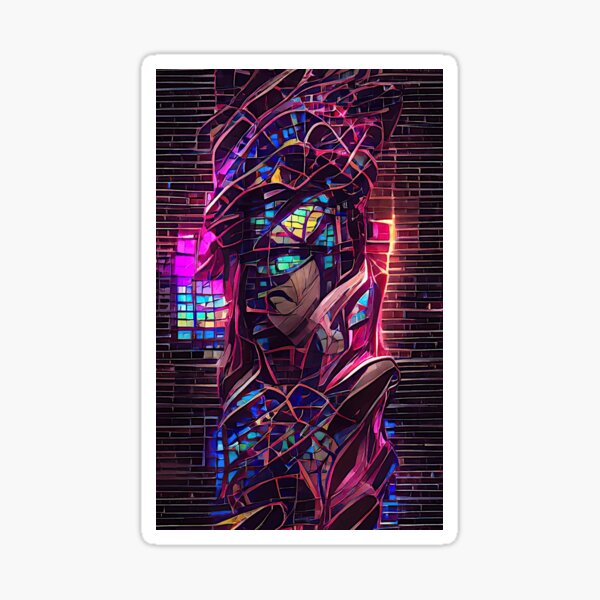 "CYCLONE EPSILON" Sticker for Sale by headstock | Redbubble