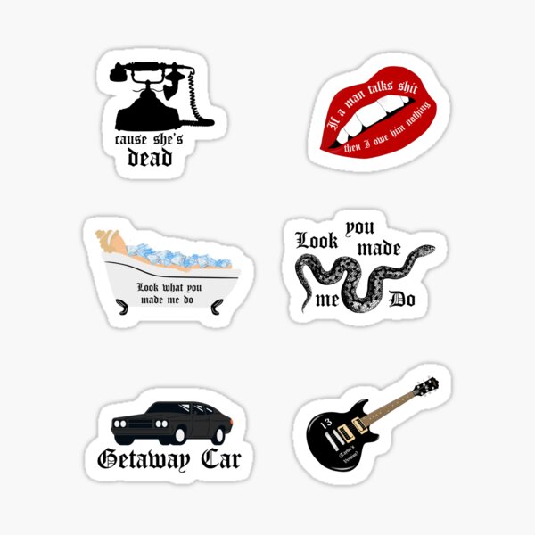"Taylor Swift Reputation" Sticker for Sale by BoldQuotes | Redbubble