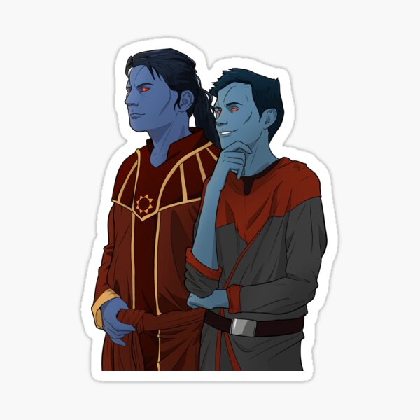 "Young Thrawn and Thrass" Sticker for Sale by blackmonitor | Redbubble