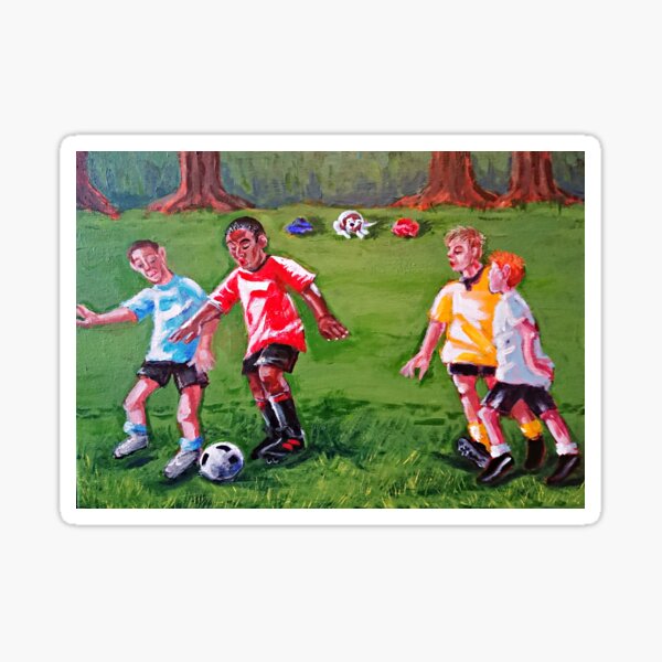 "JUMPERS FOR GOALPOSTS" Sticker for Sale by MarniD9 | Redbubble