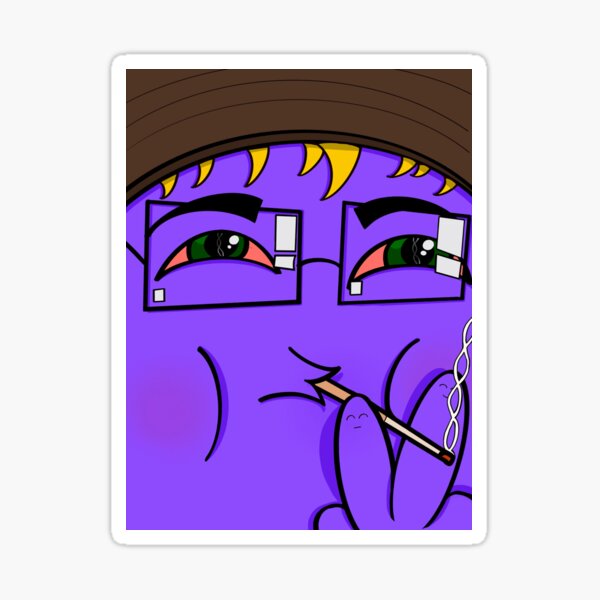 "Pressed: I.AM.UHHH." Sticker for Sale by LiamOtterArt | Redbubble