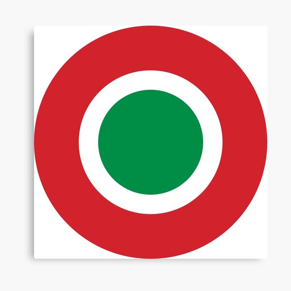 Italian Air Force Roundel Canvas Prints | Redbubble