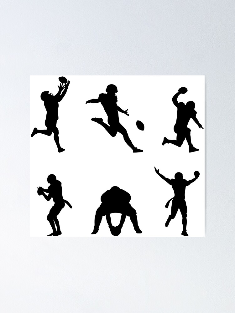 "Football Sticker Pack" Poster for Sale by nikolaj1301 | Redbubble