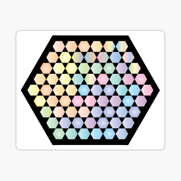 "Polygon Shape" Sticker for Sale by Dream-by-Lashi | Redbubble