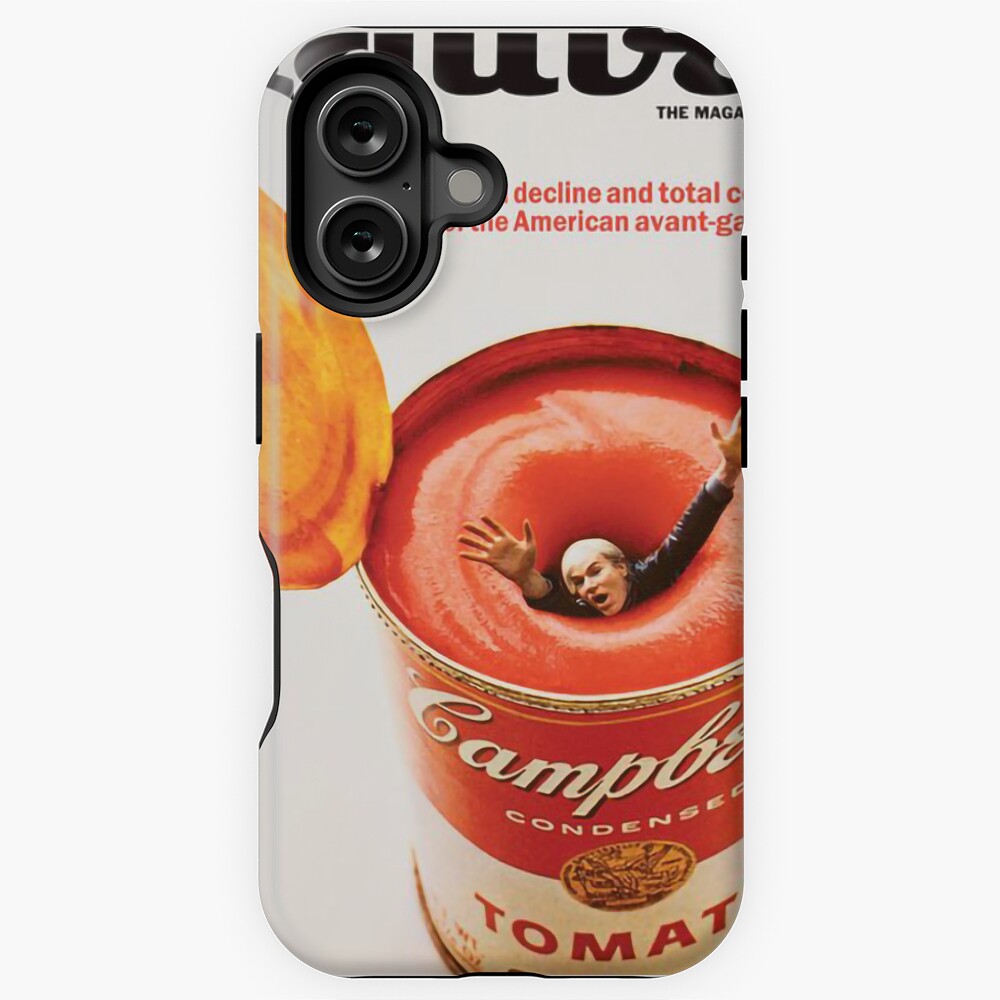 "Esquire Magazine cover Andy tomato soup with Warhol pop art" Poster ...