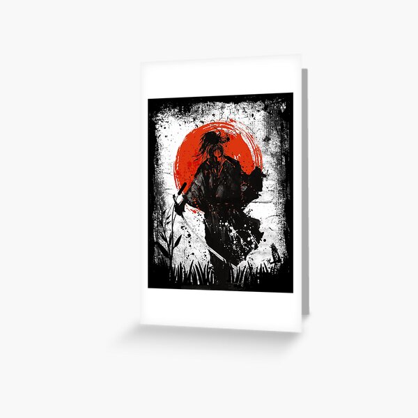 "Japanese Art Samurai Warrior Bushido Vintage Fighter Retro Aesthetic ...