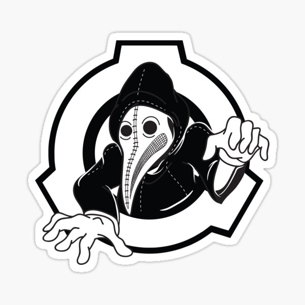 "SCP foundation SCP-049" Sticker for Sale by k3rstman1 | Redbubble