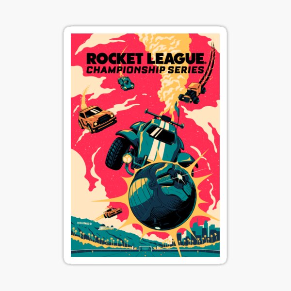 "Rocket League" Sticker for Sale by SATOXX | Redbubble