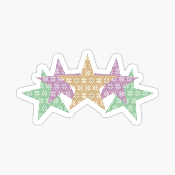 "Five Star Rating in Cosy Christmas Design" Sticker for Sale by ...