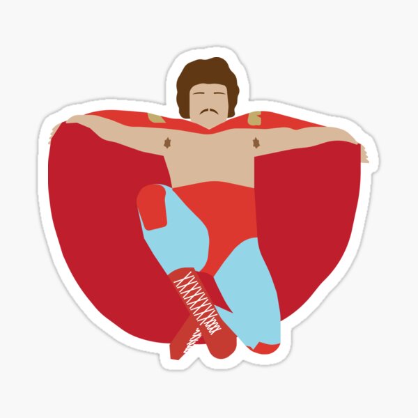 "Nacho Libre" Sticker for Sale by RodGraphics | Redbubble