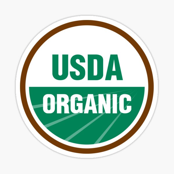 "USDA organic seal - Department of Agriculture" Sticker for Sale by ...