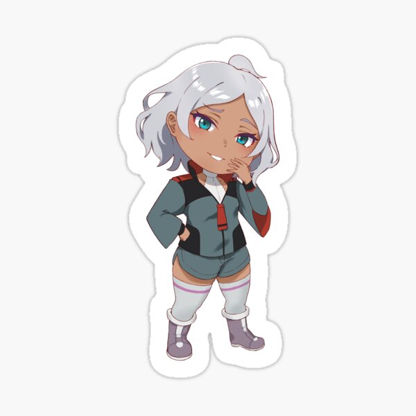"Secilia Dote - Gundam The witch from mercury" Sticker for Sale by ...