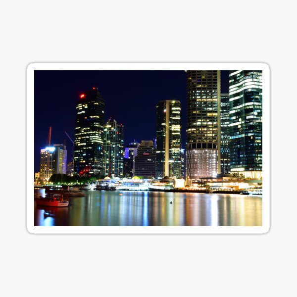 "Queensland Cityscape" Sticker for Sale by Aleksander37 | Redbubble