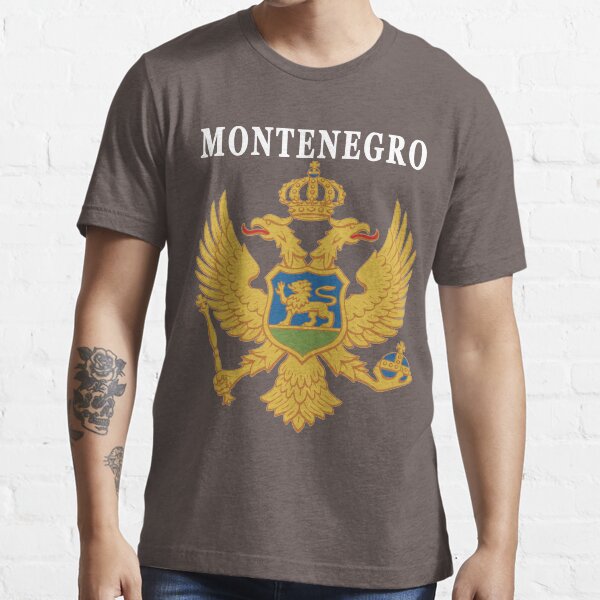 "Montenegro Eagle Original Deluxe National " T-shirt for Sale by ...