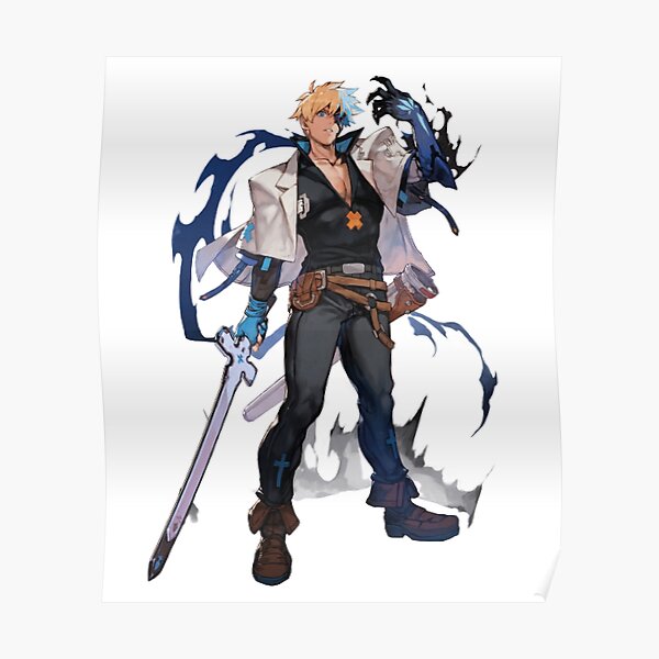 "sin kiske guilty gear strive" Poster for Sale by claoudia-shop | Redbubble